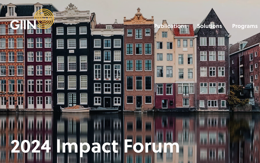 GIIN Impact Forum 2024 - The Value Department